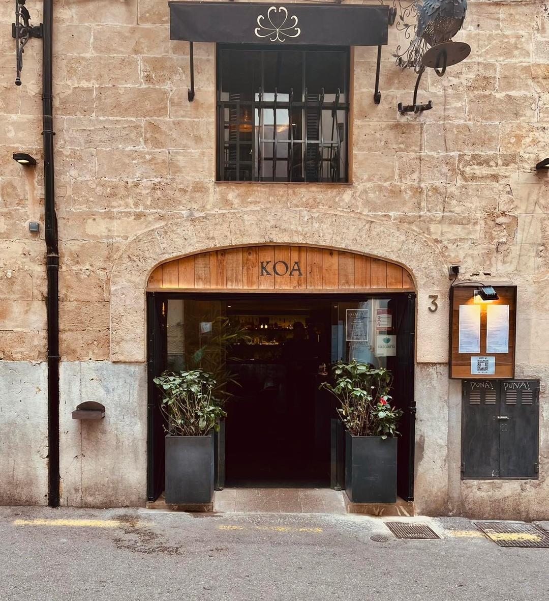 Koa Restaurant in Palma auf Mallorca