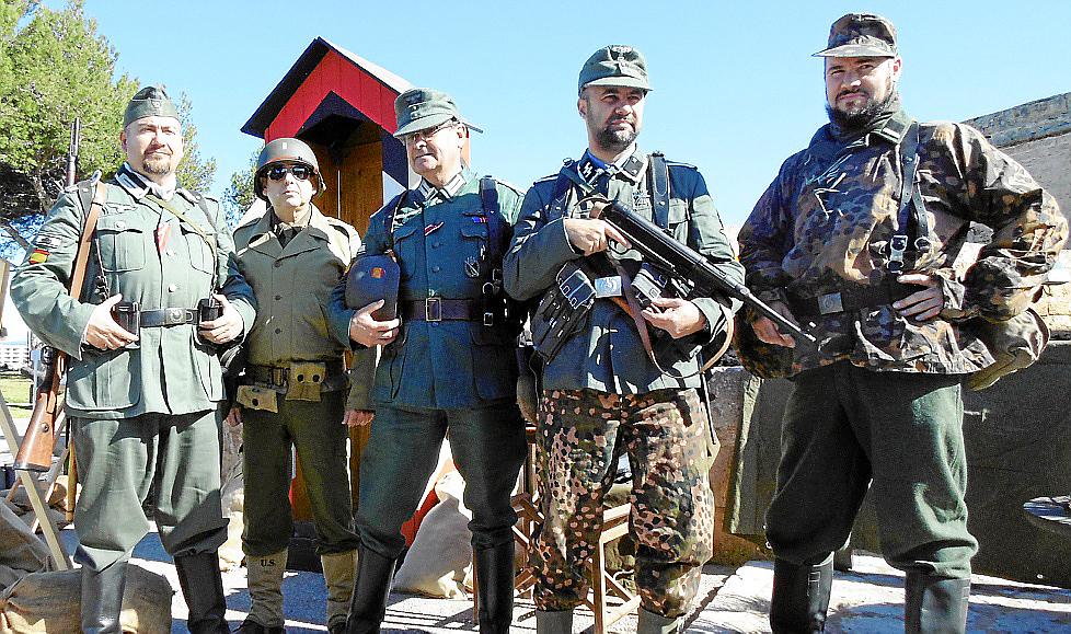 Kontrollposten der "Blauen Division" sorgte für Aufsehen