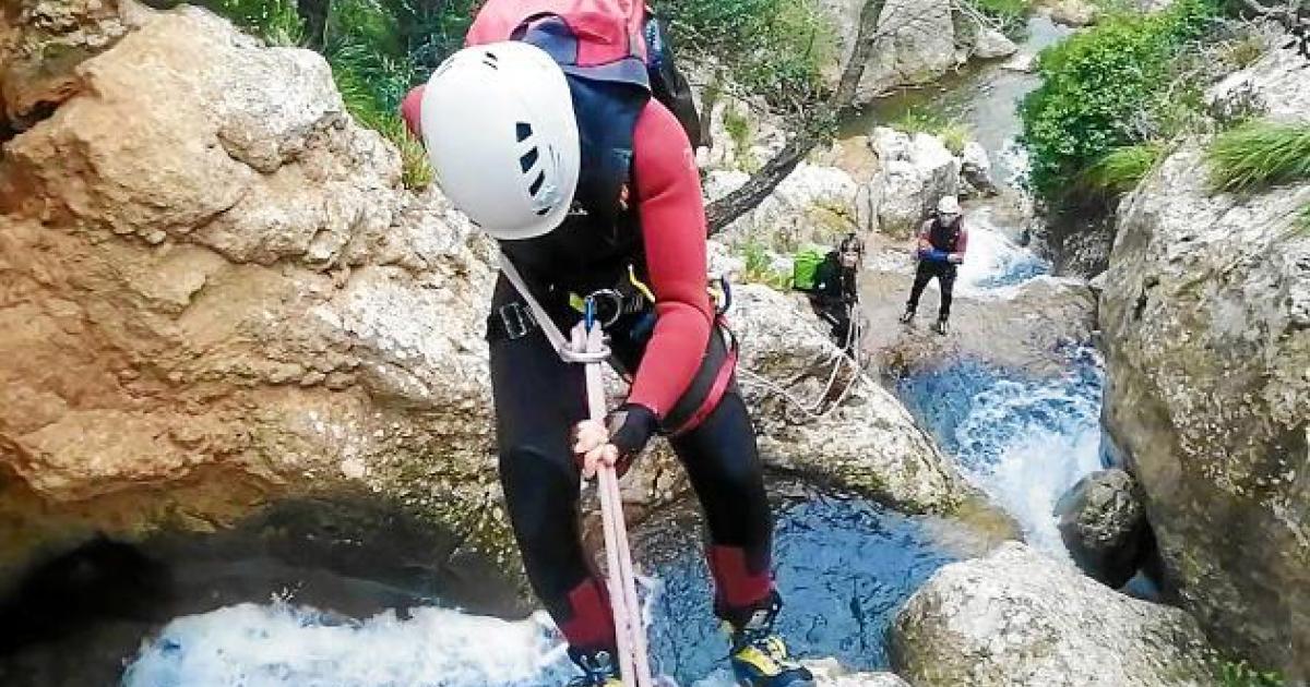Für das Hobby Canyoning ist Mallorca der perfekte Ort