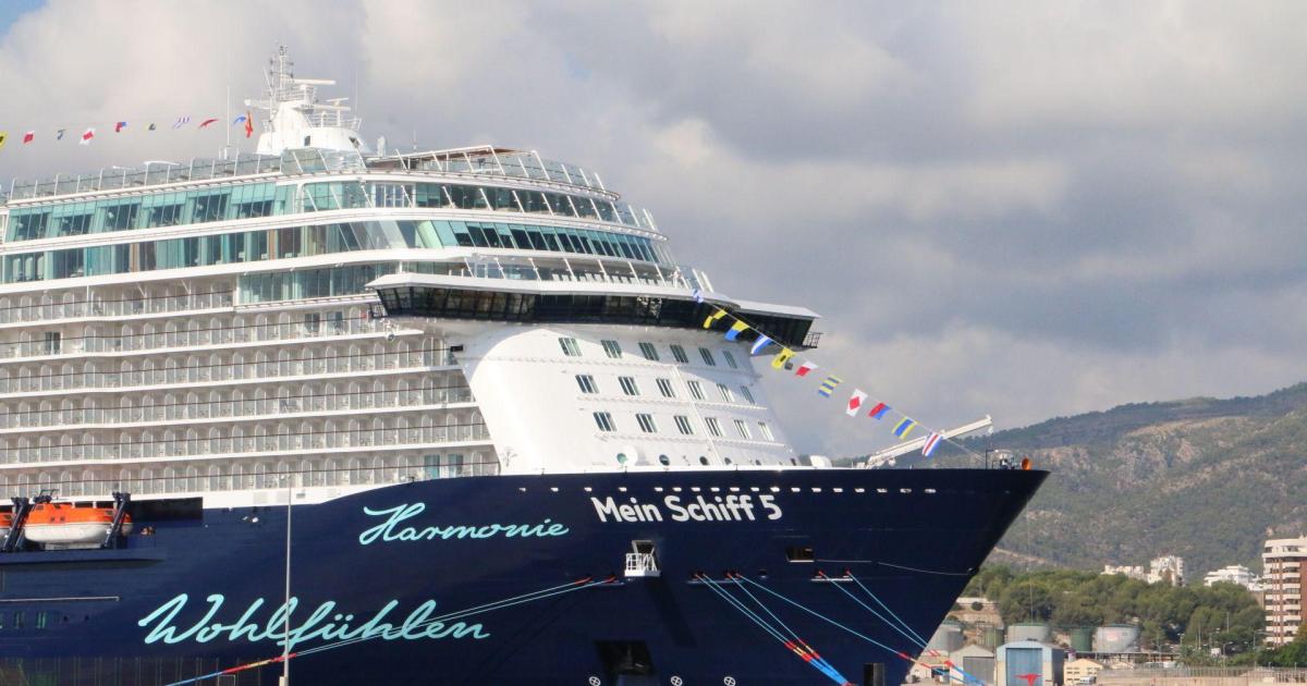 Erster Anlauf der "Mein Schiff 5" in Palma
